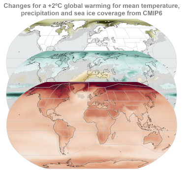 Gridded monthly climate projection dataset underpinning the IPCC AR6 ...