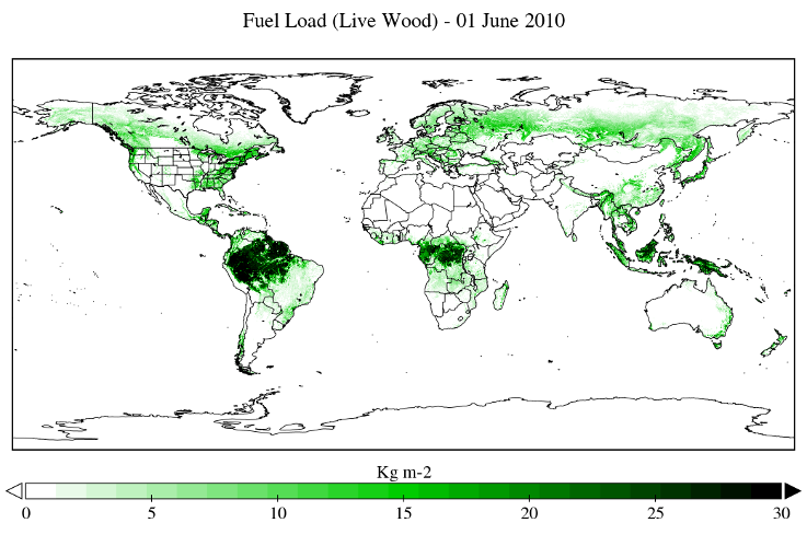 Observation and ERA5-Land derived 9 km global daily fire fuel ...