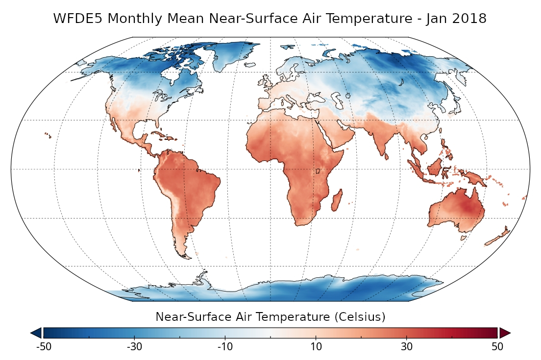 Near Surface Meteorological Variables From 1979 To 2019 Derived From