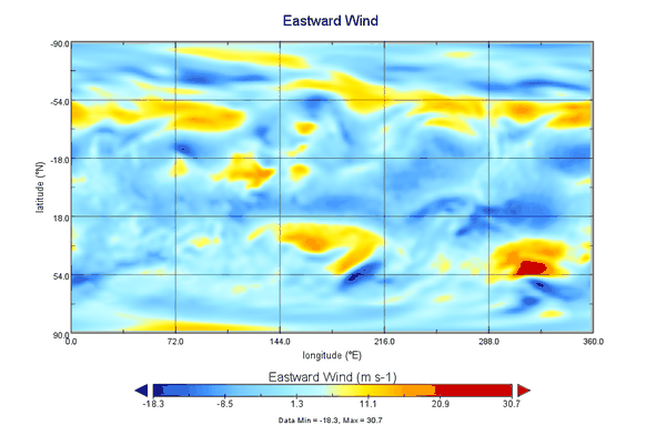 CMIP5 daily data on pressure levels