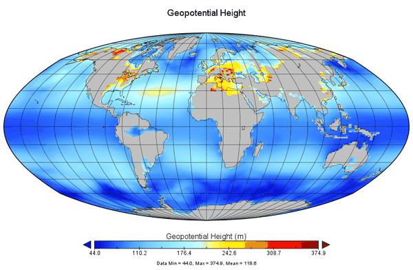 CMIP5 monthly data on pressure levels