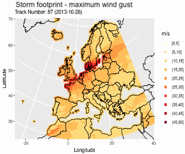 Winter windstorm indicators for Europe from 1979 to 2021 derived from ...
